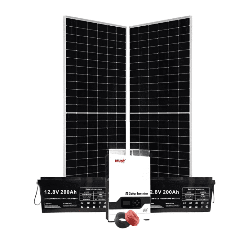 2.2Kw Lithium Solar Kit 2200w – Alltop 200ah Lithium Must Inverter ...