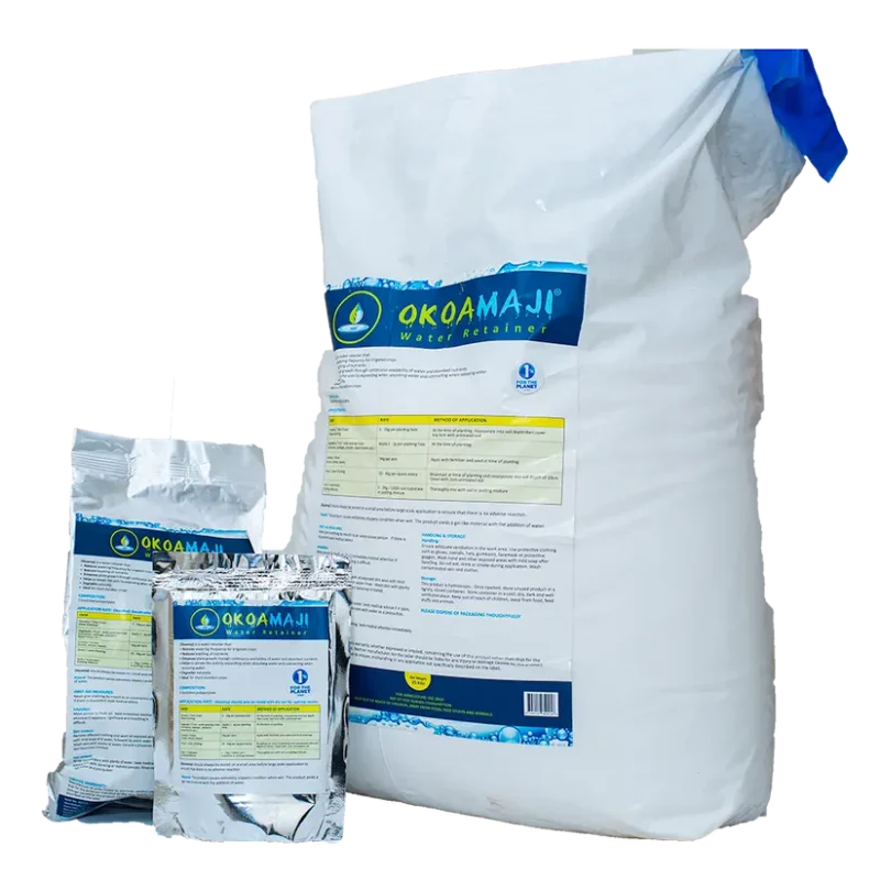 Okoamaji Water Retainer Small Granules – 1Kg – Colcal Machinery